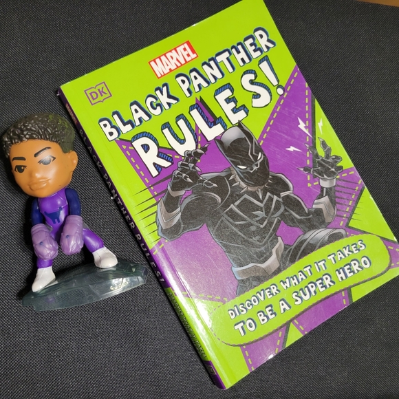 Marvel | Toys | Marvel Black Panther Book And Action Toy | Poshmark